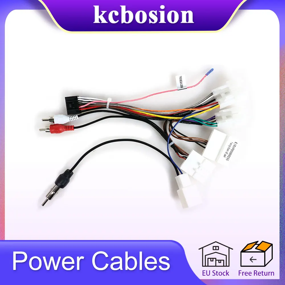 16 Pin For Toyota Universal ISO Wiring Harness Car Auto Radio Adaptor ...