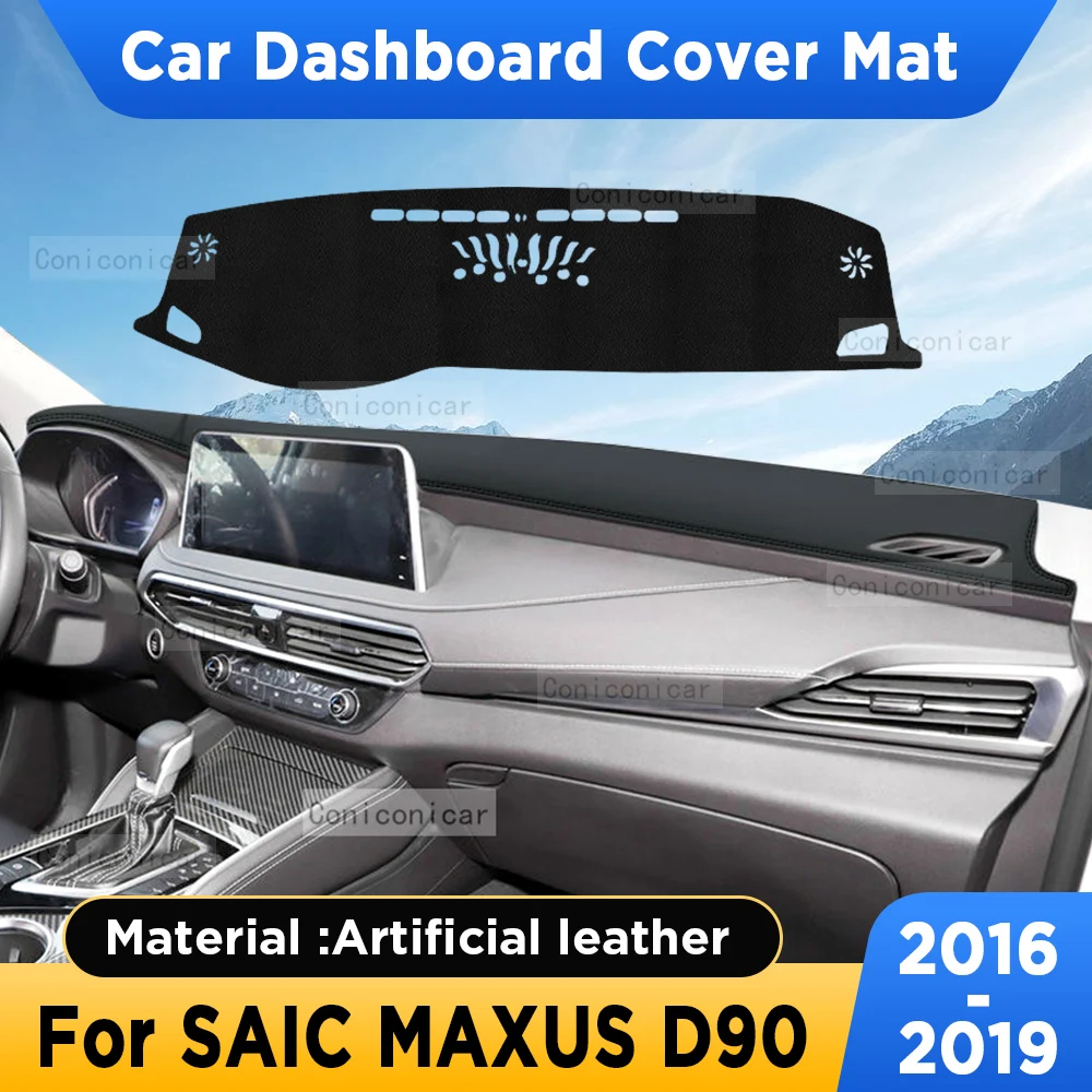 For-SAIC-MAXUS-D90-2017-2019-2018-Car-Dashboard-Cover-Mat-Sun-Shade-Pad ...