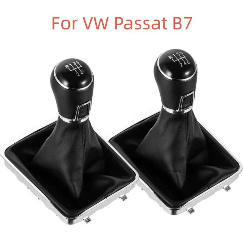 5/6 Speed Gear Shift Knob For Volkswagen VW Passat B7 2011 2012 2013 ...