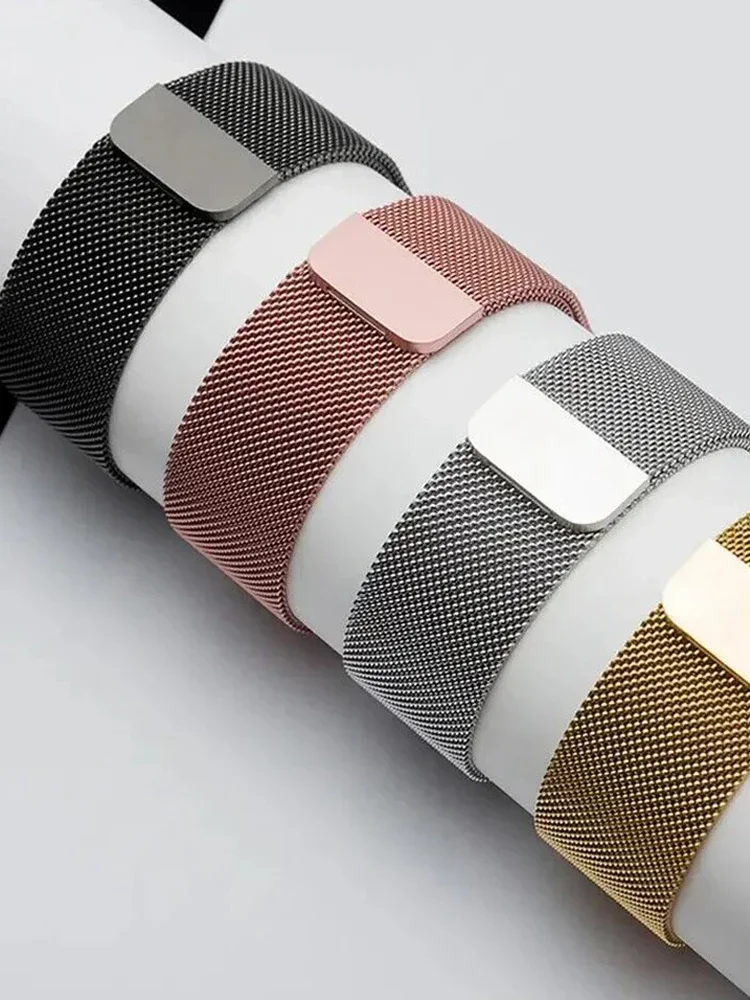 milanese-Loop-Band-for-apple-watch-Strap-Ultra-49mm-45mm-44mm-41mm-40mm ...