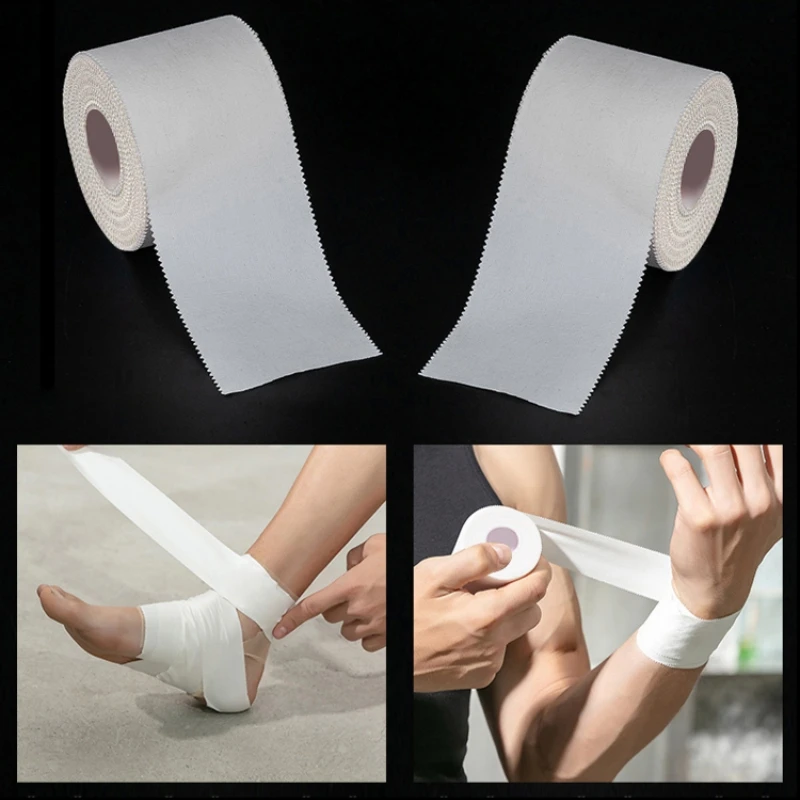 1Roll-2-5-3-8-5cm-13-7-Meters-Sport-Athletic-Tape-Cotton-Bandage ...