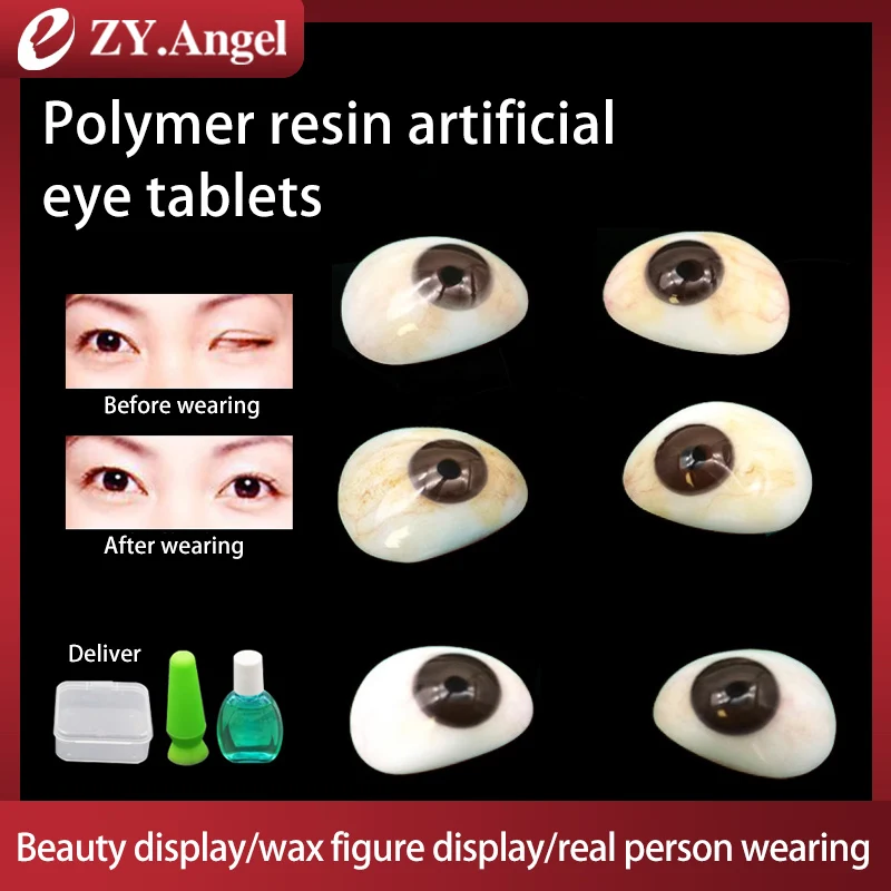Polymer-artificial-eye-and-artificial-eye-for-eye-disability-displayed ...