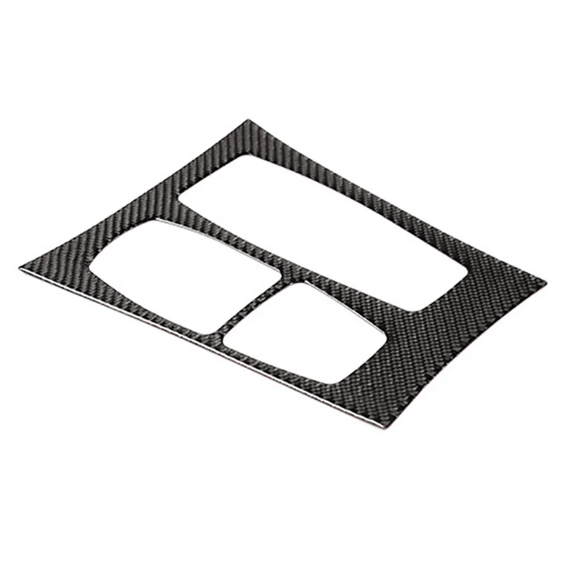 Car-Soft-Carbon-Fiber-Central-Control-Gear-Shift-Panel-Cover-Trim-For ...