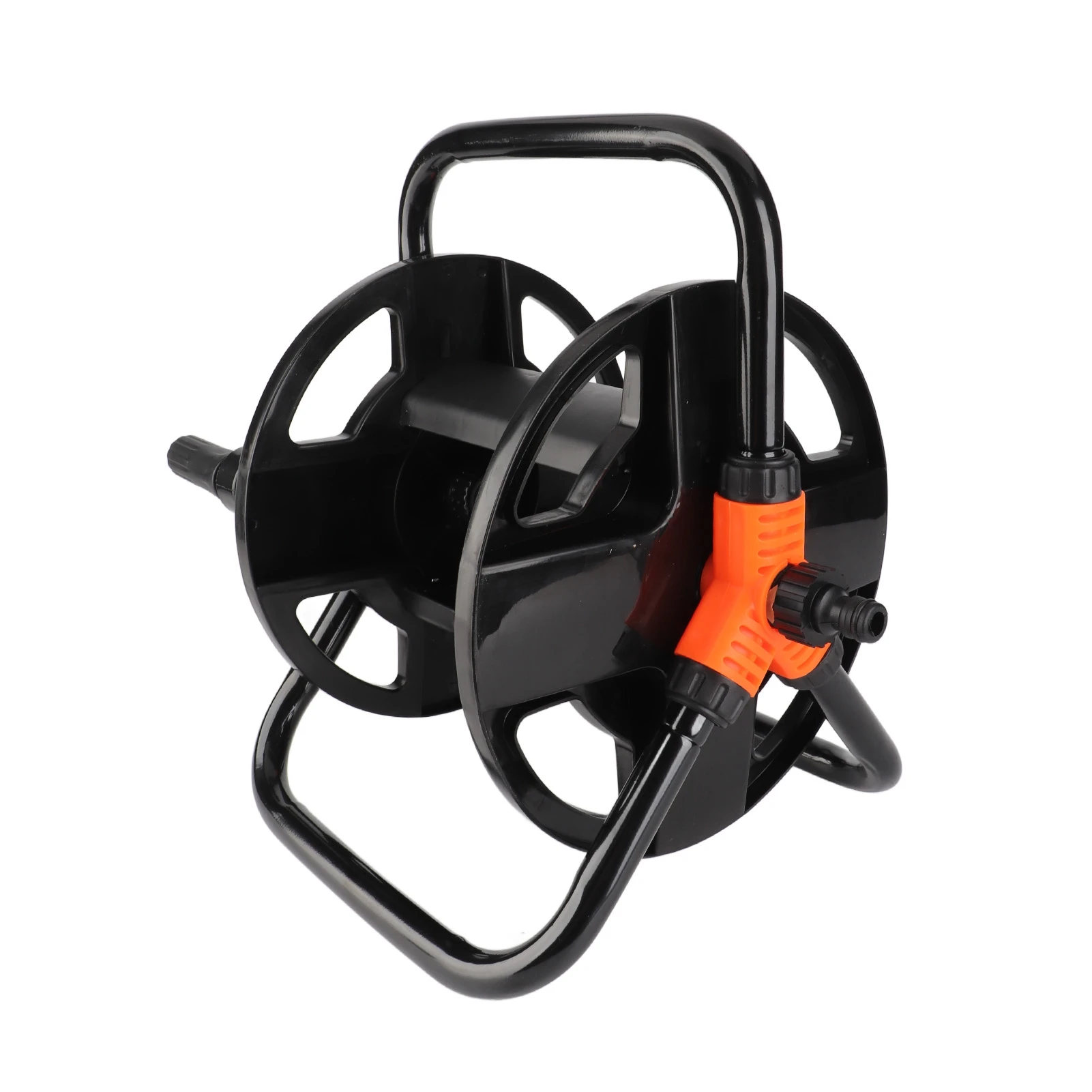 DIY-Hose-Reel-Portable-Water-Pipe-Storage-Rack-Single-Arm-Pipe-Coiler ...