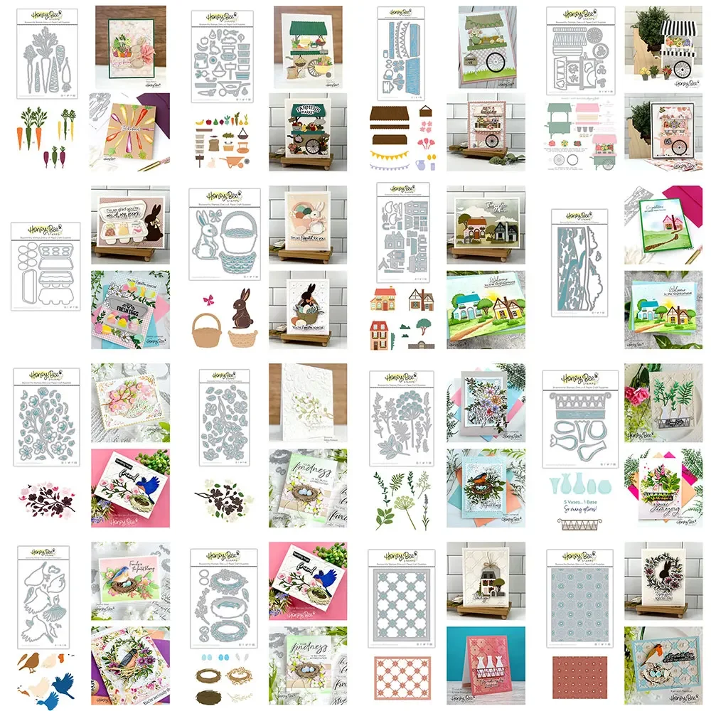 Spring Layering Die Cut Bird Metal Cutting Dies Paper Card Craft ...