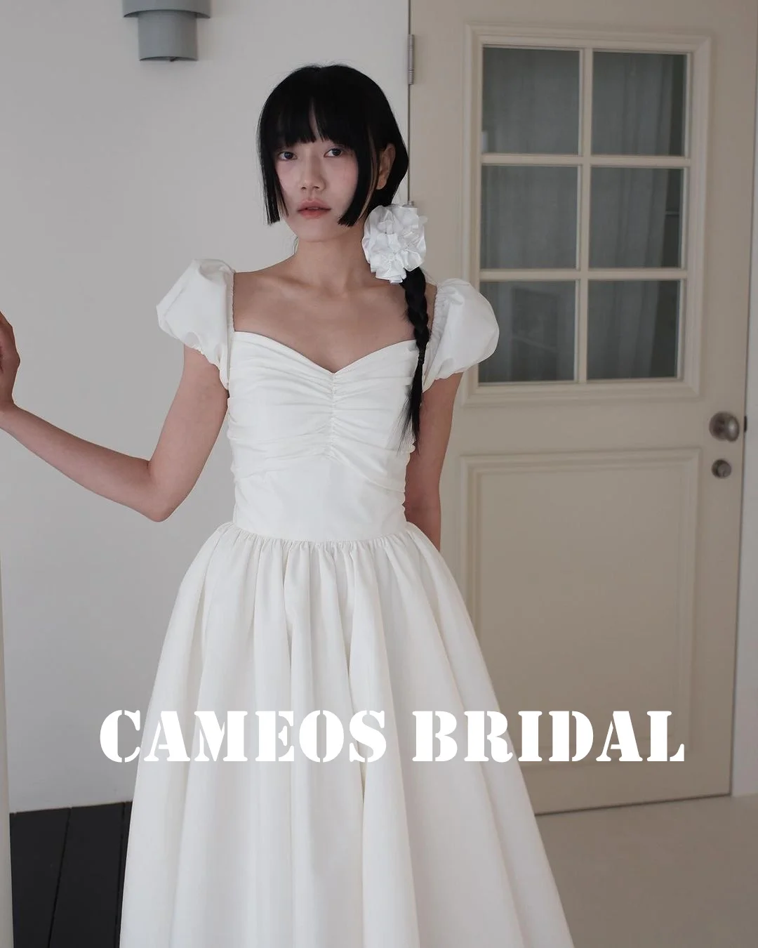 SONDR-Custom-Made-Satin-Off-the-Shoulder-Wedding-Dresses-Korea-Backless ...