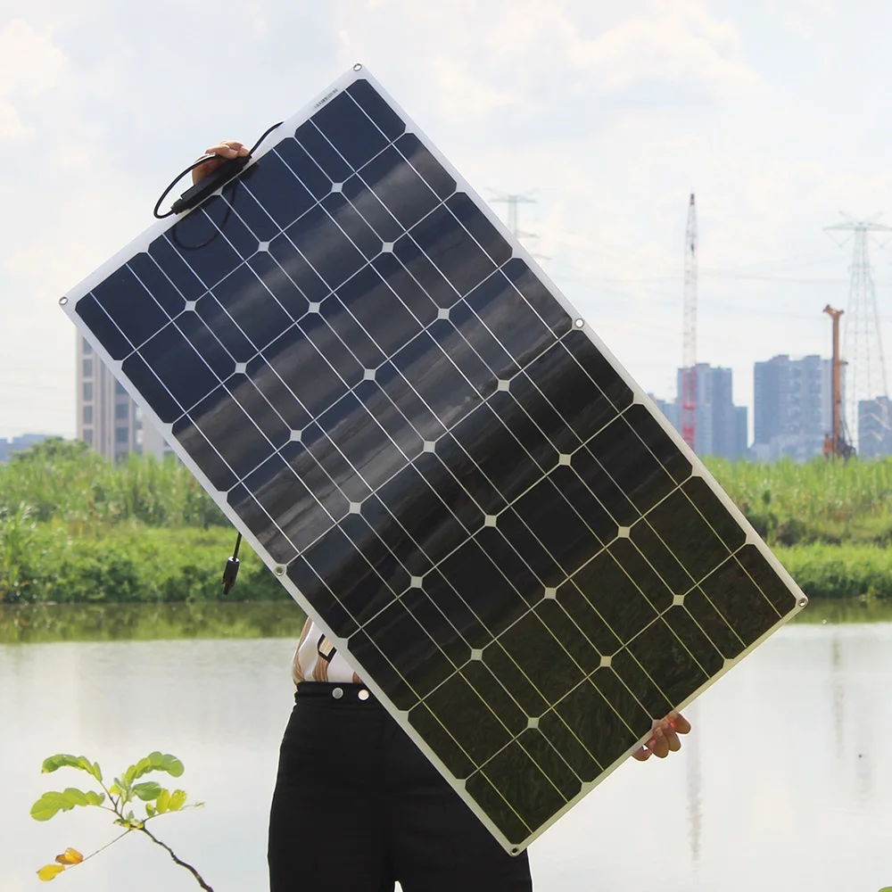 1000W-2000W-Solar-Panel-Power-Bank-12V-18V-Flexible-Solar-Panel-Kit ...