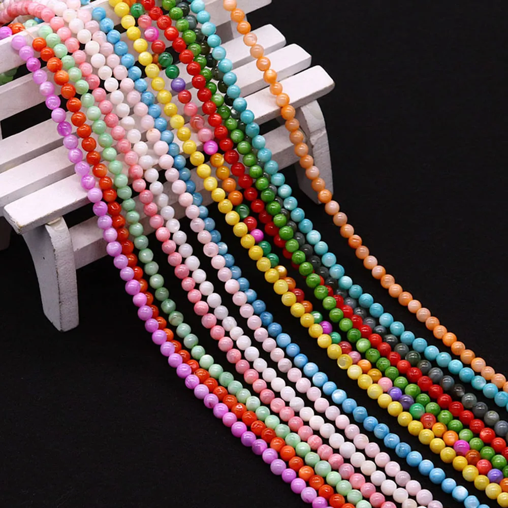 2-3-4mm-Beads-Natural-Shell-Beads-Round-Shape-Mother-of-Pearl-Loose ...