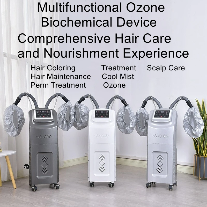 New Hair Salon Steam Ozone Scalp Therapy Device Desktop Multi-Function ...