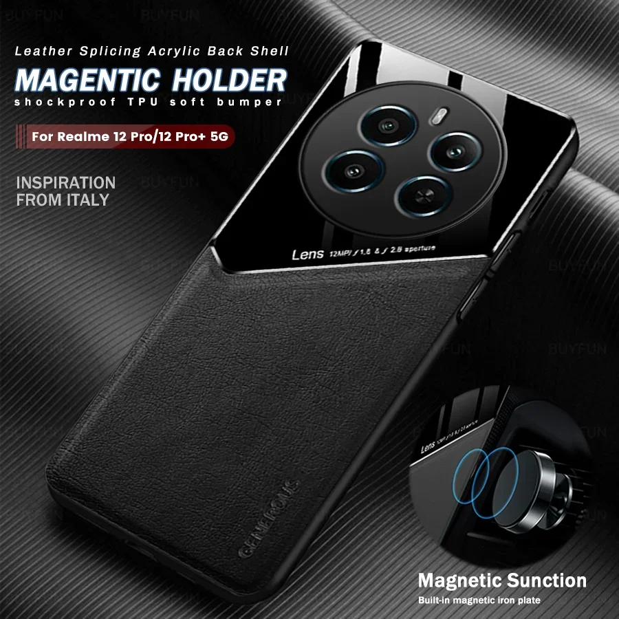 For-Realme-12-Pro-Pro-Plus-5G-Case-TPU-Soft-Frame-Shockproof-Coque ...