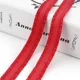 10/20/50Yards 1.3cm Elastic Bands Double Ruffle Stretch Rubber Ribbon ...