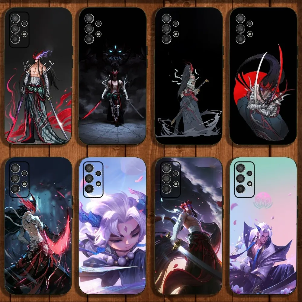 Game L-LoL The Unforgotten Yone Phone Case For Samsung Galaxy A13,A21s ...