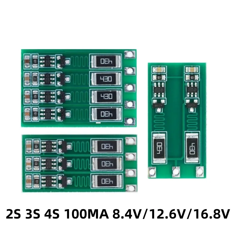 SAMIROB 2S 3S 4S Balance Board 8.4V 12.6V 16.8V 18650 Polymer Li-ion ...