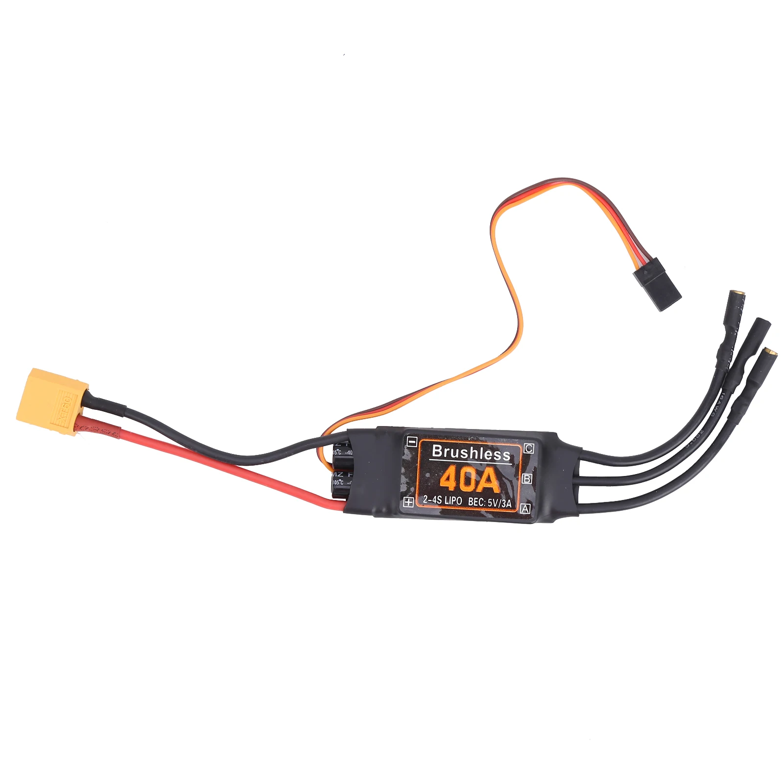40A-Brushless-ESC-Speed-Controller-5V-3A-BEC-Output-for-RC-Drone ...