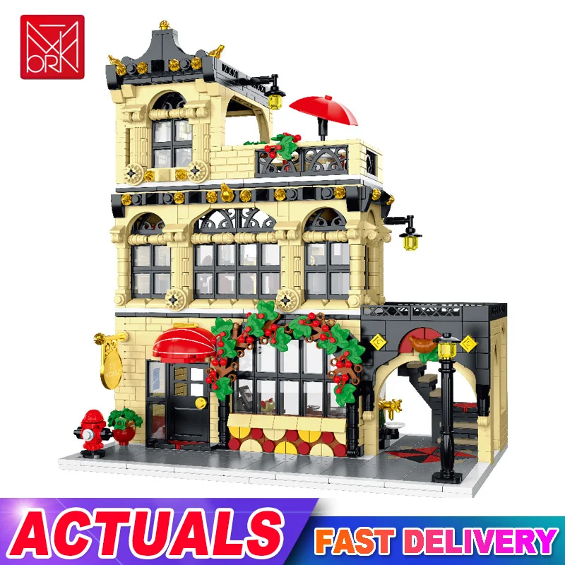 MORK 20113 20115 Urban Street View Series MOC Modular Architecture ...