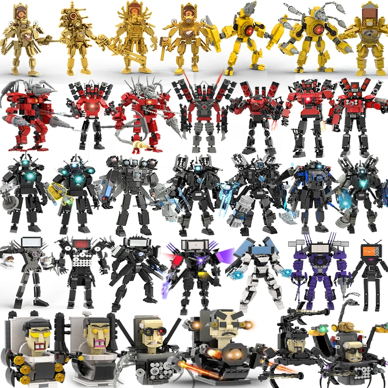 MOC-Snowbidi-Building-Block-Model-for-Kids-Todos-os-Action-Figures ...