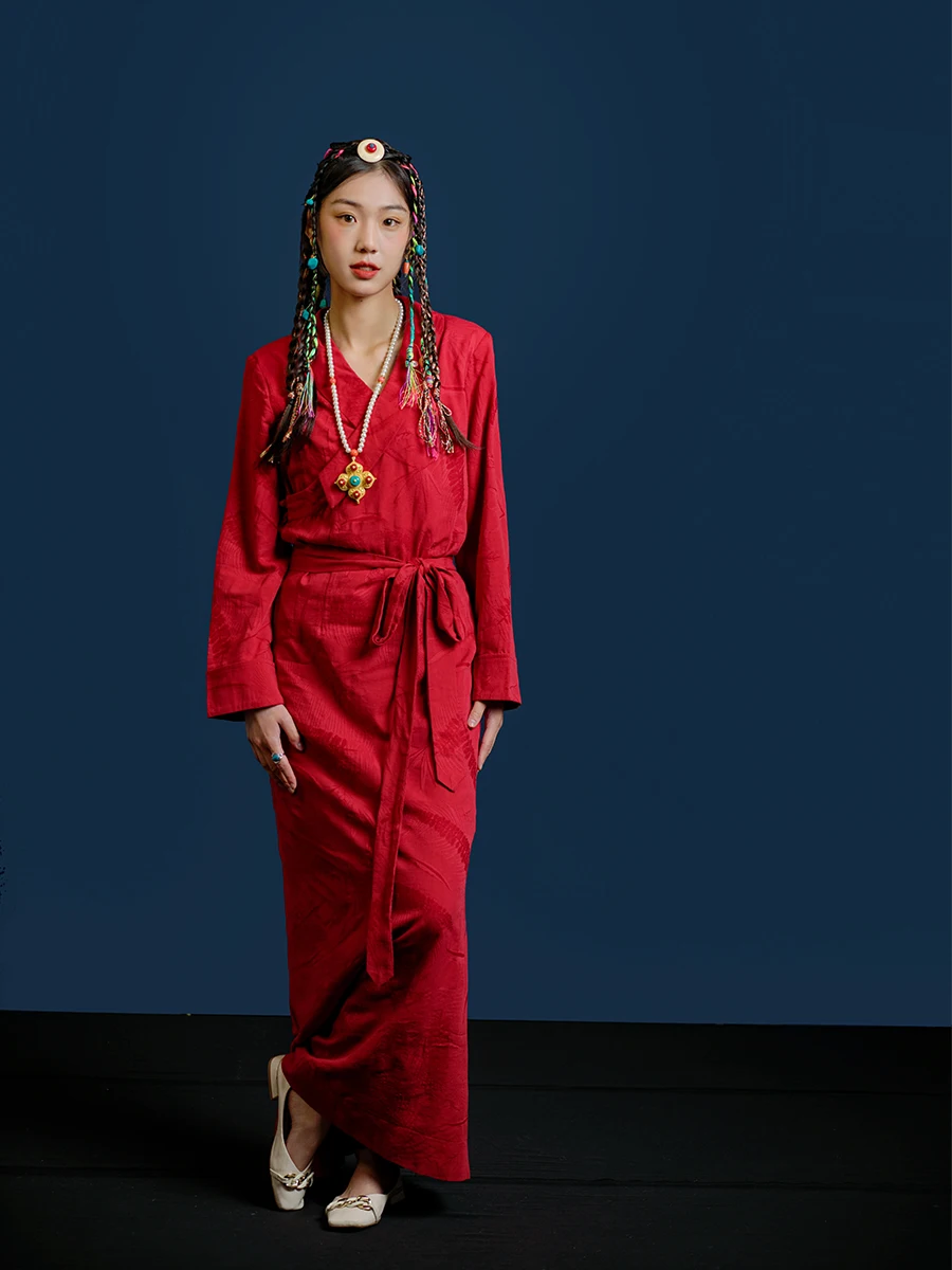 Kangba Tibetan Costumes Women's Clothing New