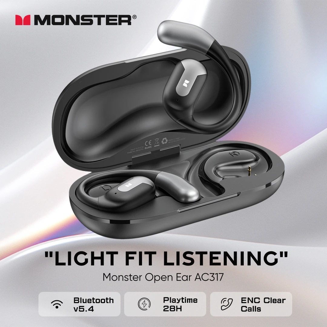 Monster-Open-Ear-AC317-OWS-Wireless-Earphones-Sports-Ear-hook-Bluetooth ...