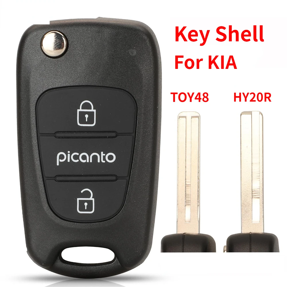 1pc-Folding-Remote-Car-Key-Shell-for-Kia-Rio-Picanto-Ceed-Cerato ...