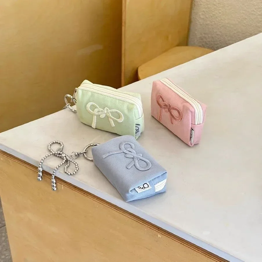 1-Piece-Sweet-Mini-Coin-Bag-for-Student-Chic-Fashion-Bow-Style-Earphone ...