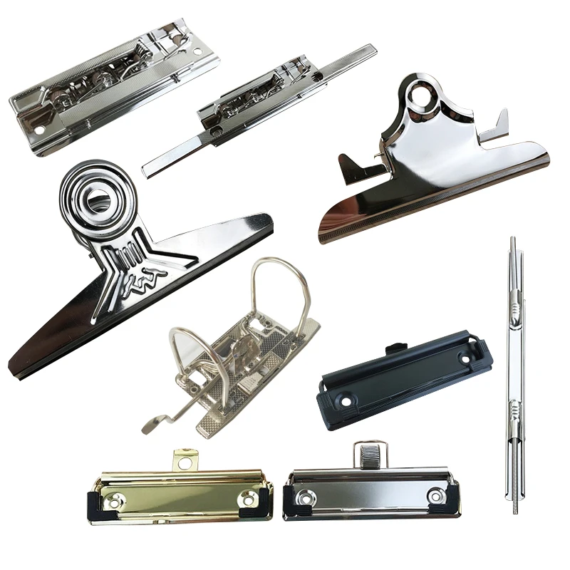 2PCS-Butterfly-Mountable-Board-Lever-Clip-With-Pen-Loop-Spring-Clamp ...