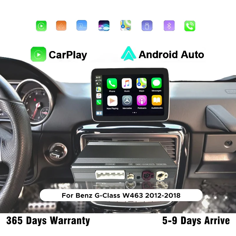 Wireless Radio CarPlay For Mercedes Benz G-Class W463 2012-2018 G63 G65 ...