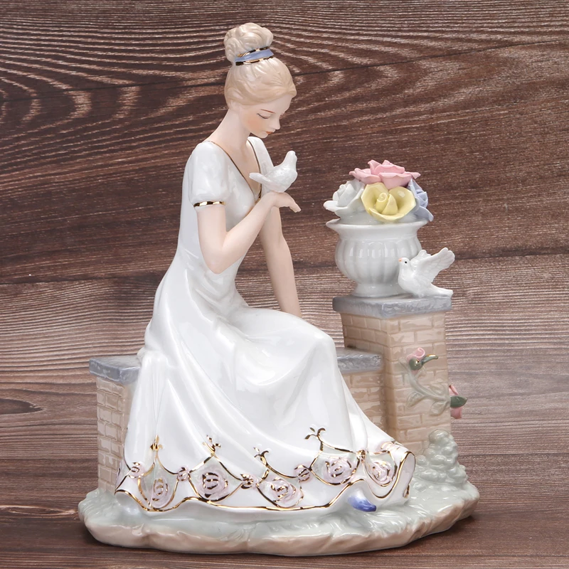 Vintage Porcelain Statues