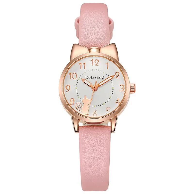 Female-Student-New-Cute-Fashion-Girl-Watch-Kids-Cartoon-Children-Quartz ...