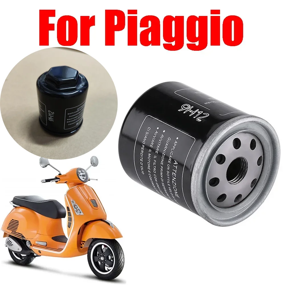 Motorcycle Accessories Oil Filter for Vespa Piaggio Liberty GTS GTV LX ...