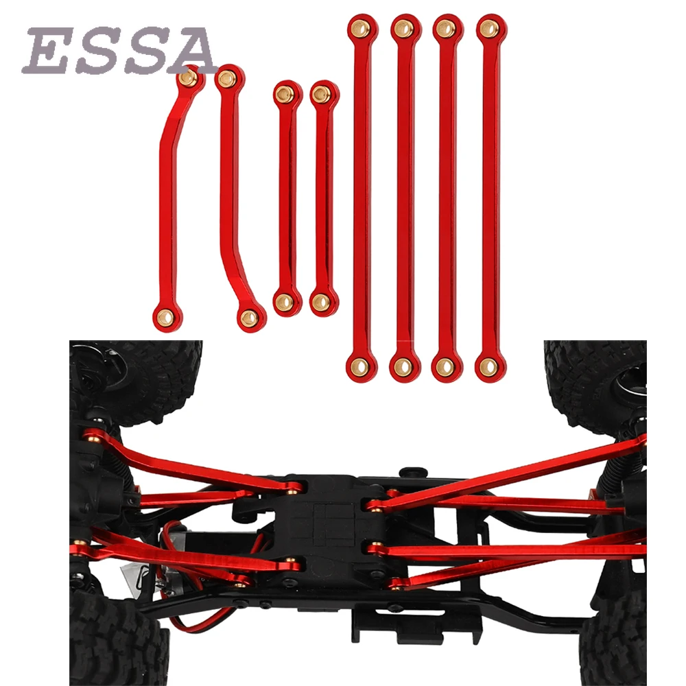 8Pcs-TRX4M-Aluminum-Alloy-Metal-Chassis-Link-Rods-Linkage-Set-for-TRX ...