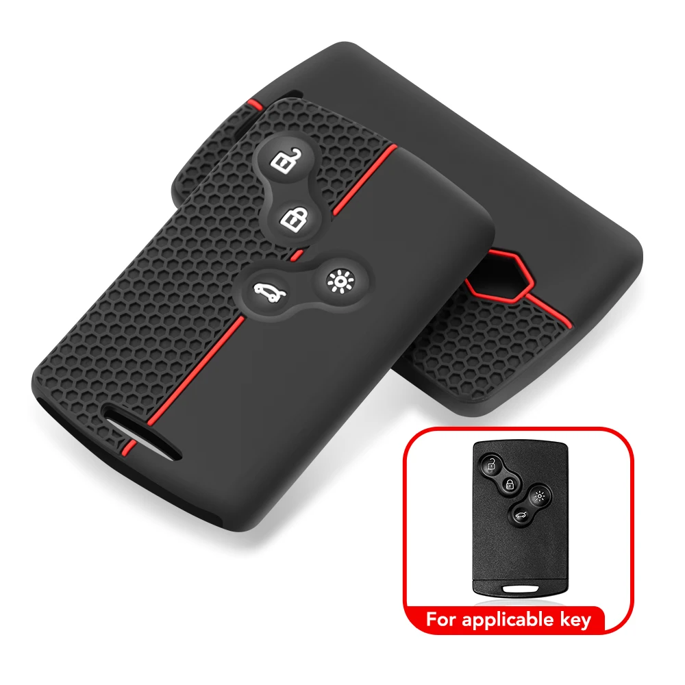 Silicone-Key-Cover-Case-for-Renault-Captur-Megane-Talisman-Espace-Clio ...