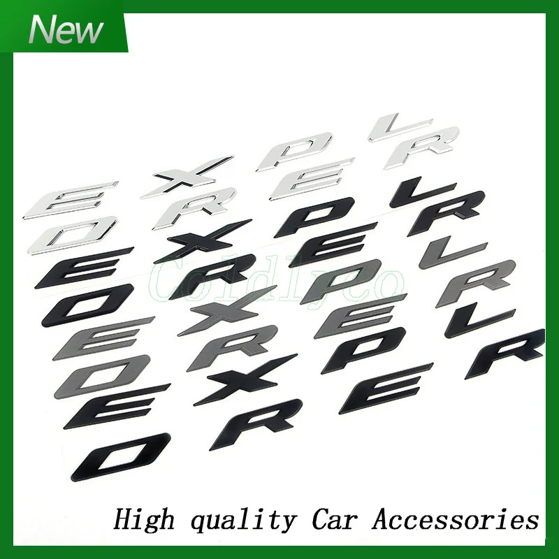 3D-ABS-for-EXPLORER-Letters-Emblem-Car-Front-Hood-Bonnet-Badge-For ...
