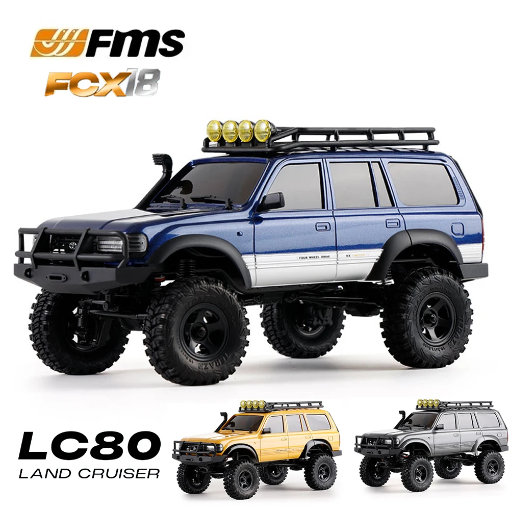 Toyota Rc Fms 1 18 Fcx18 Rc Crawler Toyota | INDIA Land Cruiser Lc80