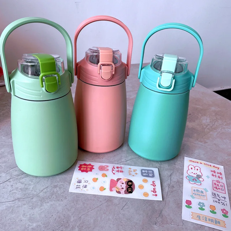 1000ml-Vacuum-Stainless-Steel-Flask-New-Insulation-Cup-DIY-Sticker-Pot ...