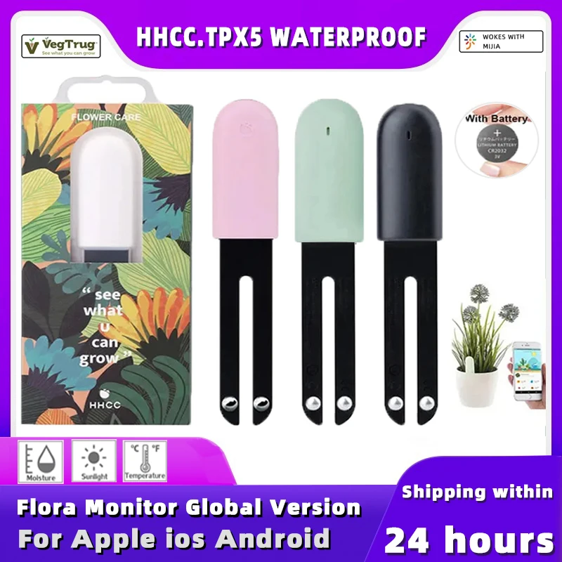 HHCC-Flower-Care-Smart-Plant-Monitor-Grass-Soil-Water-Fertility-Smart ...