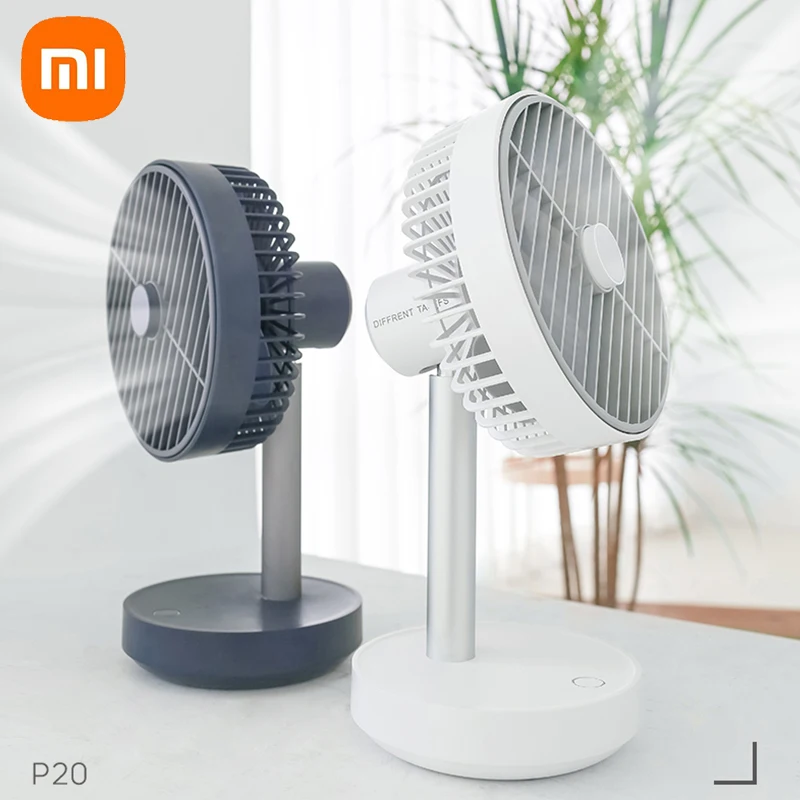 Xiaomi-Desktop-Foldable-Fan-Portable-Household-USB-Rechargeable-3-Speed ...