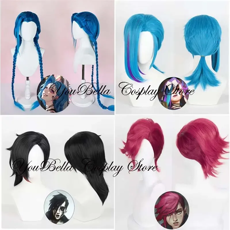 Jinx Red Hair: The Ultimate Cosplay Wig for Arcane Fans – Real-World ...