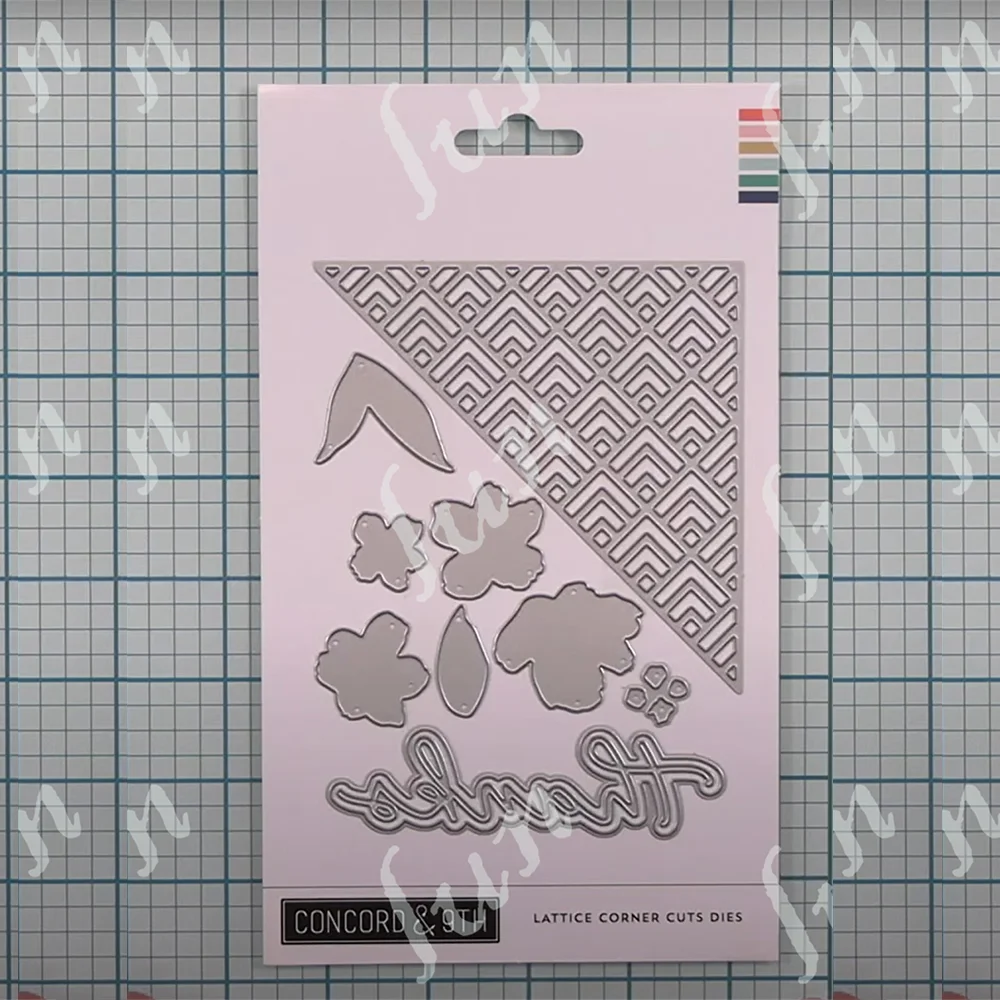 Metal-Cutting-Dies-for-Scrapbooking-New-2024-Lattice-Corner-Cut-Dies ...