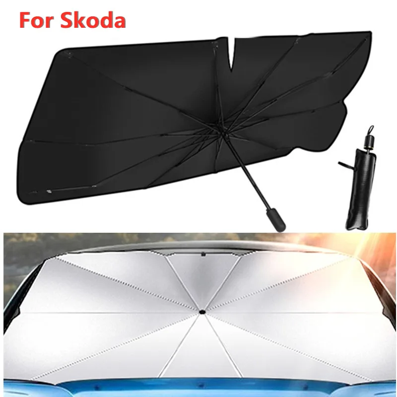 Car-Umbrella-Front-Sunshade-Sun-Visor-for-Skoda-Fabia-2-OCTAVIA-A5-A7 ...