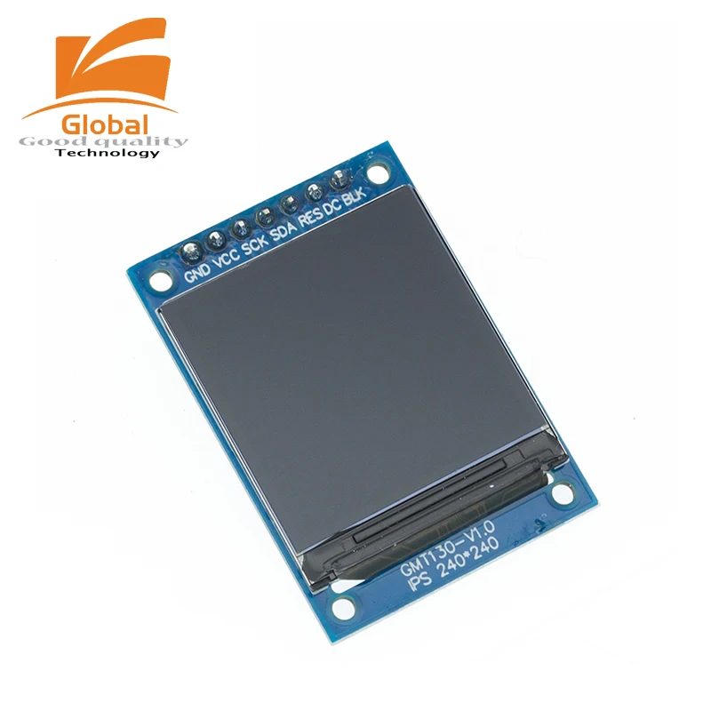 TFT-дисплей 0,96/1,3 1,44 1,77 1,8 2,0 2,4 дюйма IPS 7P SPI HD 65K ...