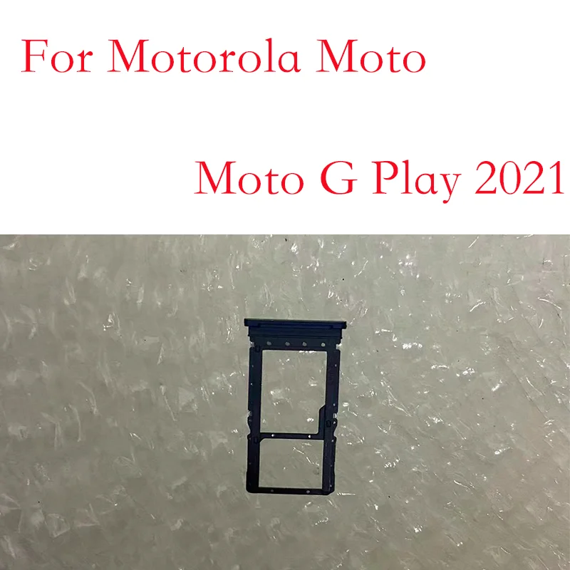 1pcs New Original Sim Tray Holder For Motorola Moto G Play 2021 G ...