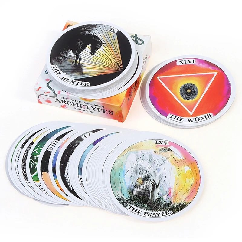 Wild-unknown-archetypes-Tarot-English-board-games-divination-prediction ...