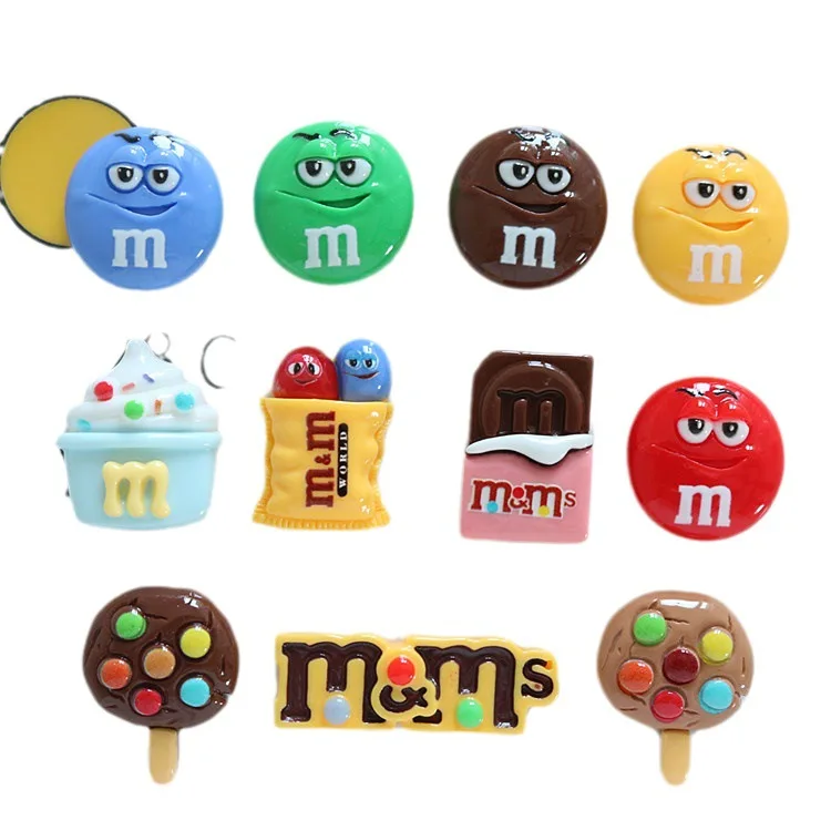 Pack of 10 Candy Beans Fridge Magnet Decorated Candy Photo Magnet - Savings