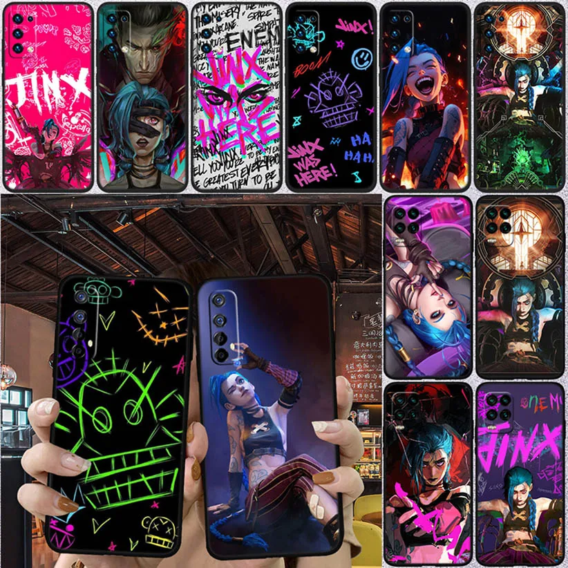 Arcane-Jinx-funda-de-tel-fono-de-alta-gama-para-Huawei-P10-P20-P30-P ...