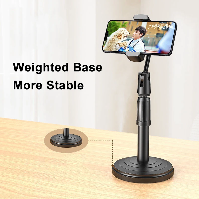Portable-Mobile-Phone-Holder-Tripod-Desktop-Overhead-Shooting-Phone ...