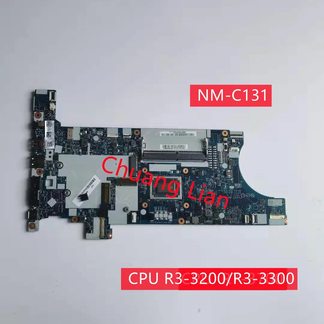 NM-C131 For Lenovo Thinkpad T495 Laptop motherboard With CPU R3-3300 R5 ...
