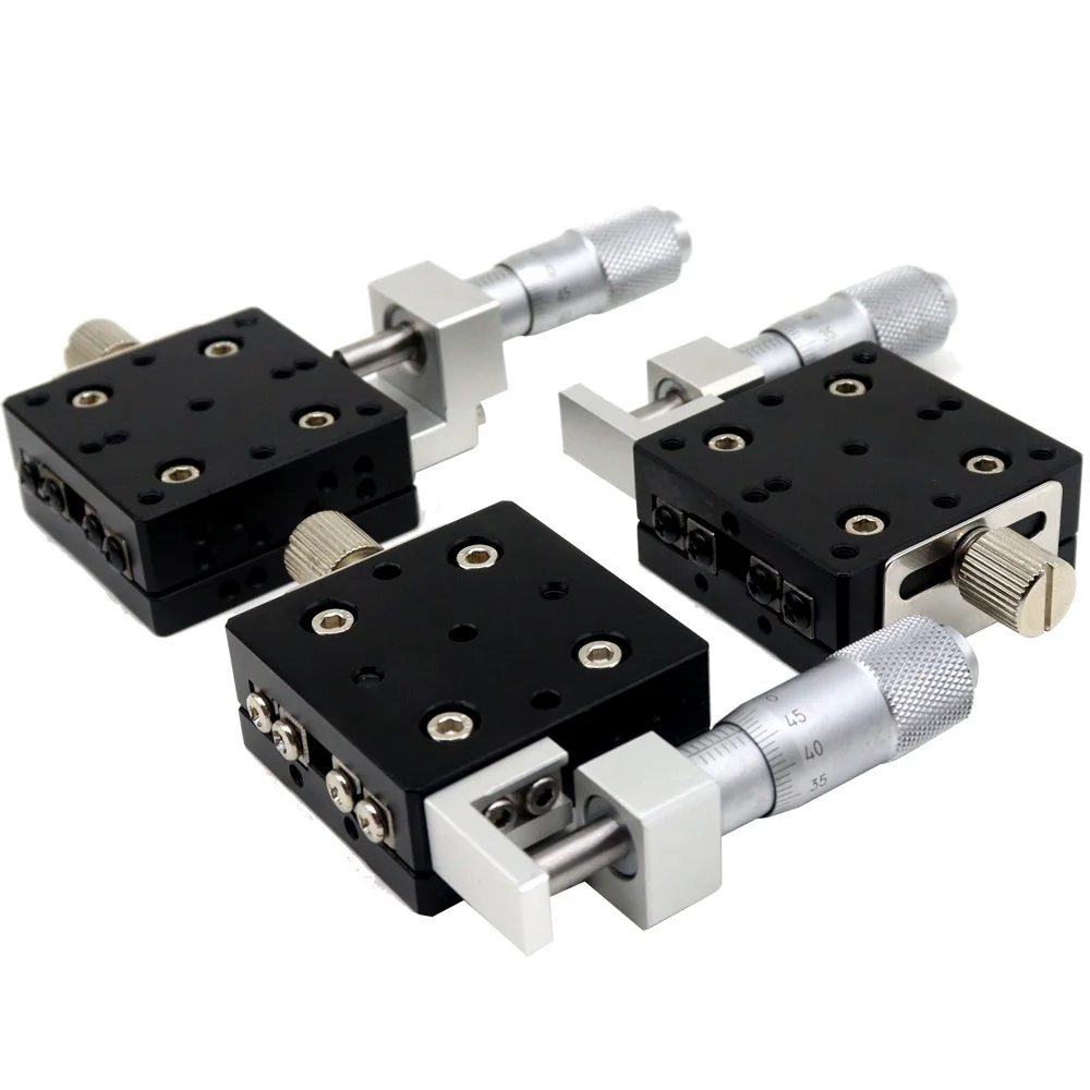 X-Axis-LX40-R-High-Precision-X-Knob-Micrometer-Sliding-stage-Guide ...
