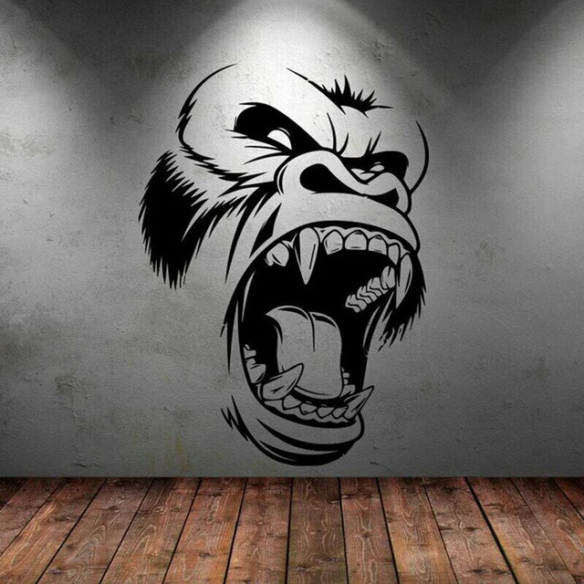 Angry Gorilla Art