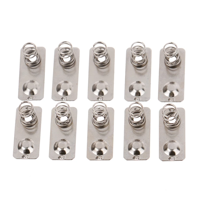 10PCS-Ten-Eco-friendly-And-Durable-20-21mmx9mm-Silver-Replacement-Metal ...