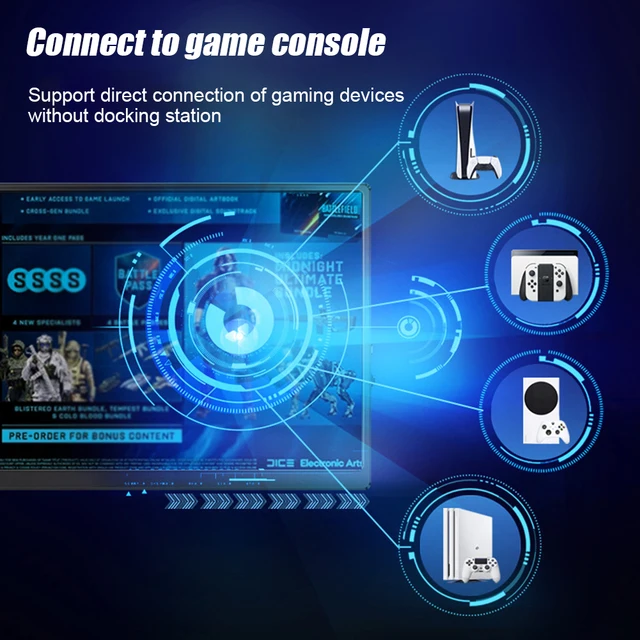 10.5inch Mobile Phone Expansion Display Screen Foldable Phone Portable ...